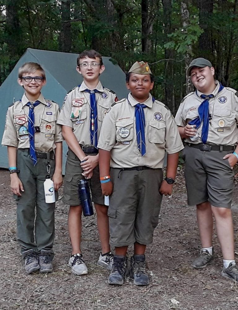 Scout Troop 25 earns gold - Webb City Sentinel