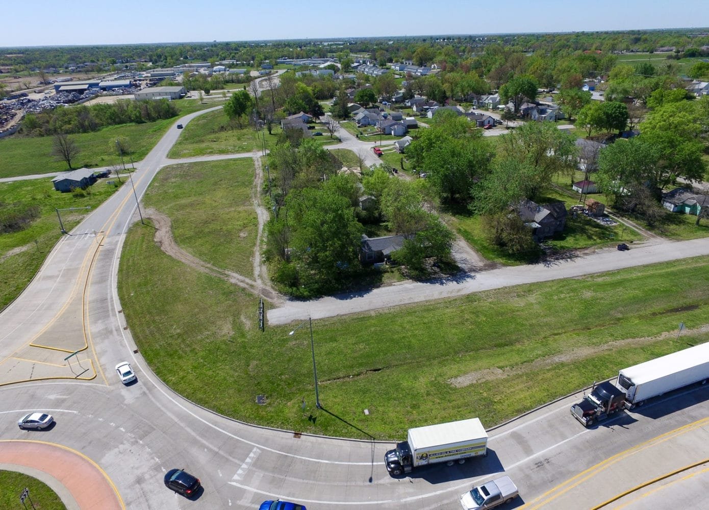 Lots on southwest corner of roundabout now under one owner - Webb City ...