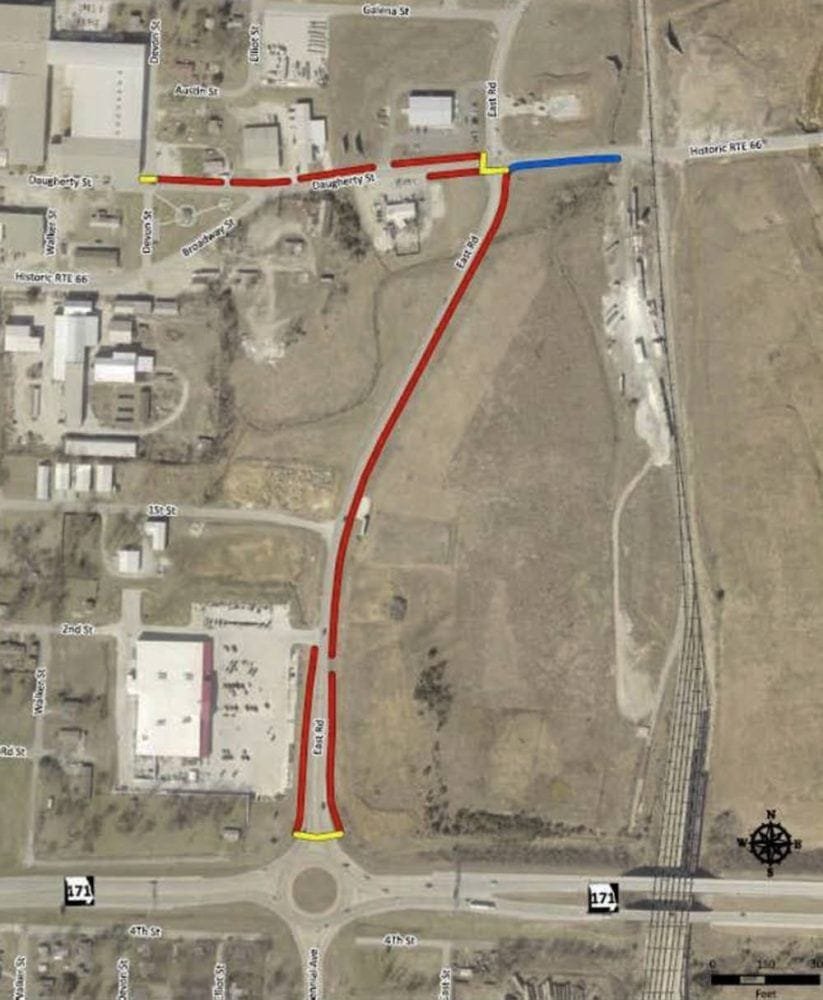 Council accepts first reading of MoDOT agreements for construction of ...