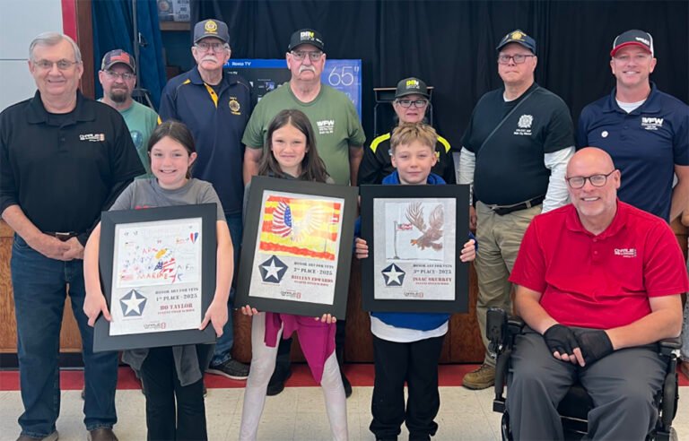 Honor Art for Vets100 Women Who Care donation - Webb City Sentinel