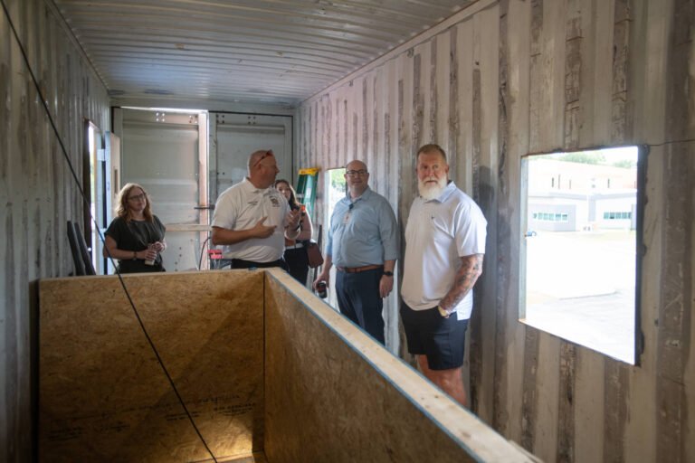 Chamber members tour fire department training center - Webb City Sentinel