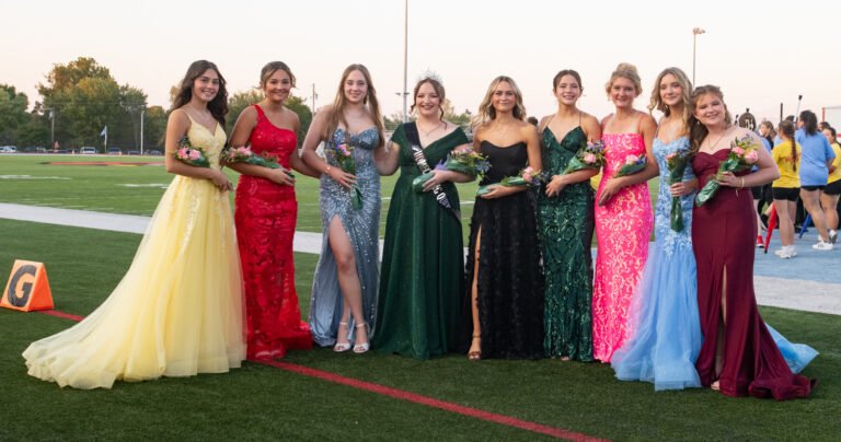 Sadie Dodson and Gus Karnes reign at homecoming - Webb City Sentinel