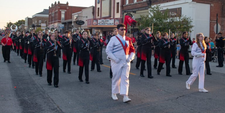 Paint the Town Red Parade - Webb City Sentinel