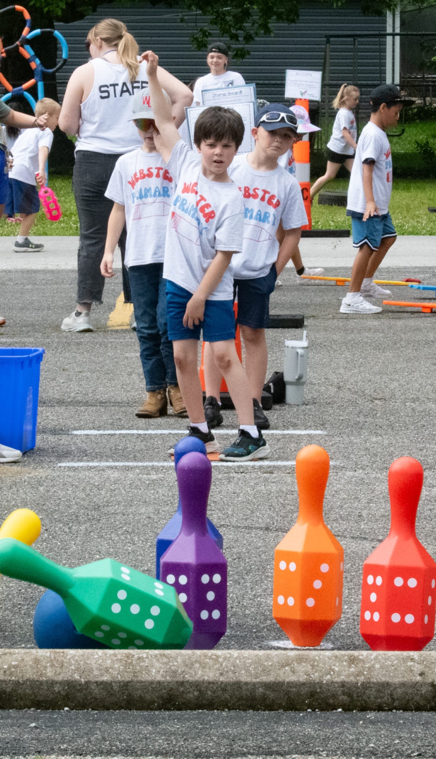 Webster kids have fun while getting some exercise to celebrate end of ...